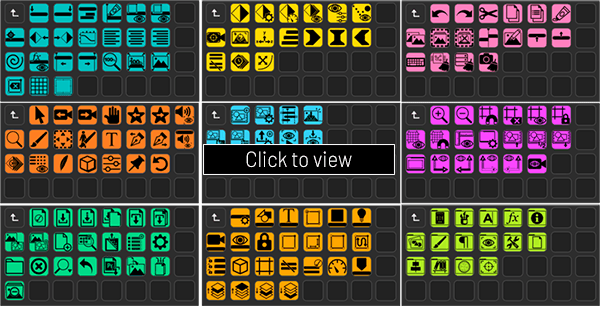 After Effects Shortcut Icons Complete Collection - Get Over 560 Icons ...
