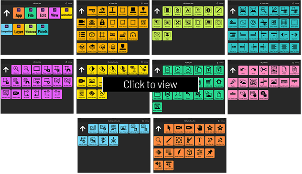 After Effects Shortcut Icons Complete Collection - Get Over 560 Icons ...