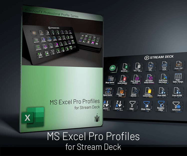 Excel Pro Stream Deck — sideshowfx