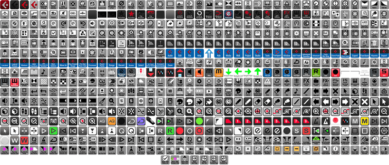 LB - Cubase Pro All Icons — sideshowfx