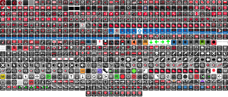 LB - Cubase Pro All Icons — sideshowfx