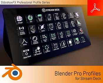 Stream Deck for Blender Pro Profiles - Boost Your Workflow — sideshowfx