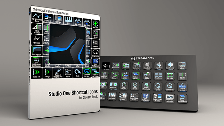 Stream Deck Studio One Custom Made Icons for Shortcut Keys — sideshowfx