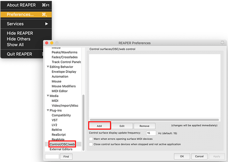 Reaper MC SD Mac Install — sideshowfx