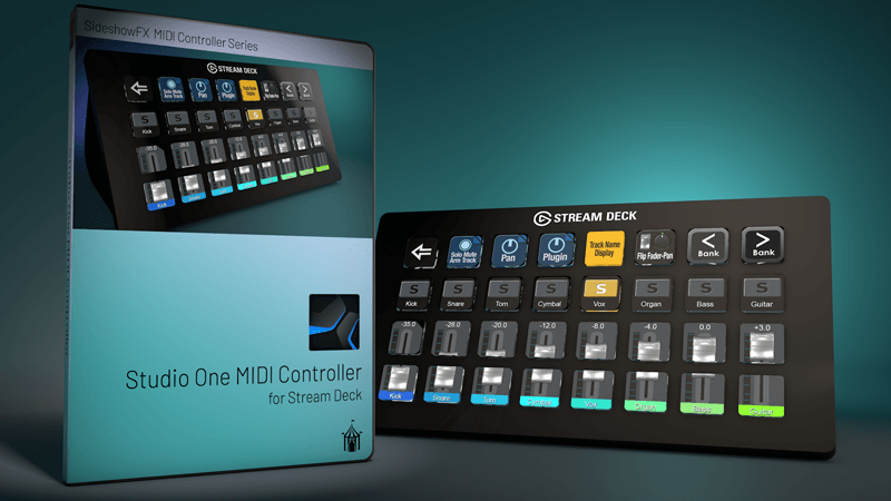 Stream Deck Studio One Custom Made Icons for Shortcut Keys — sideshowfx