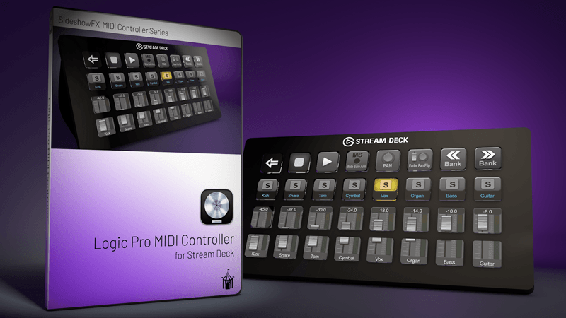 Stream Deck Logic Pro Custom Made Icons for Shortcut Keys — sideshowfx