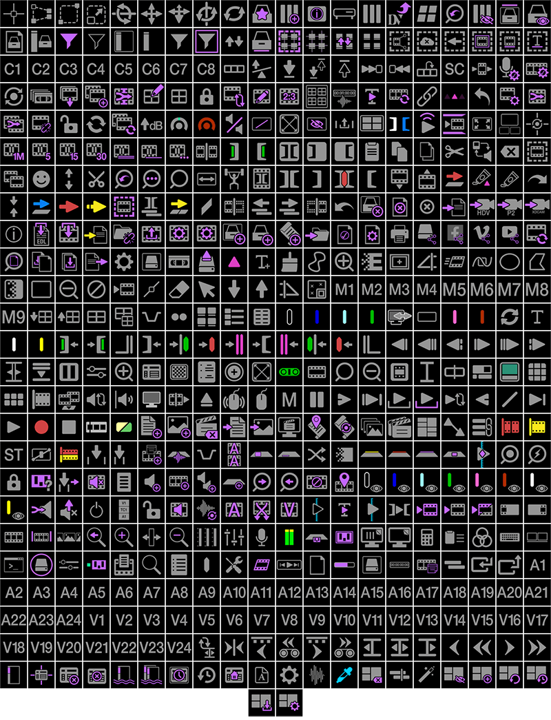 LB - Avid MC SD All Icons — sideshowfx