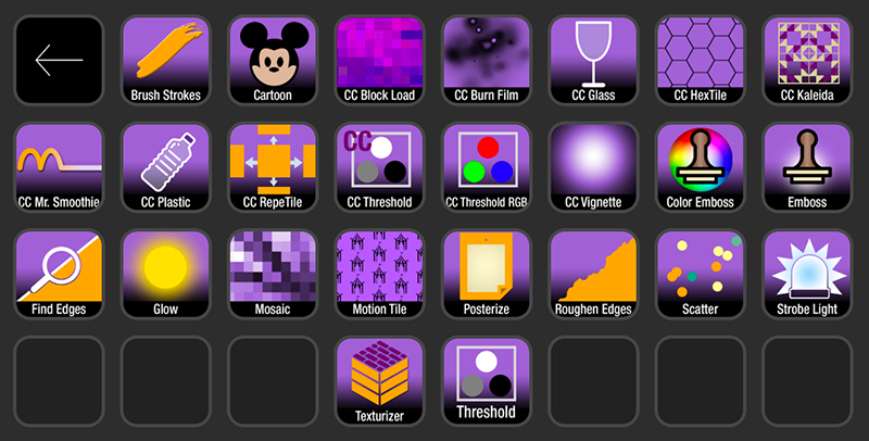 After Effects FX Pro Profiles for Stream Deck — sideshowfx