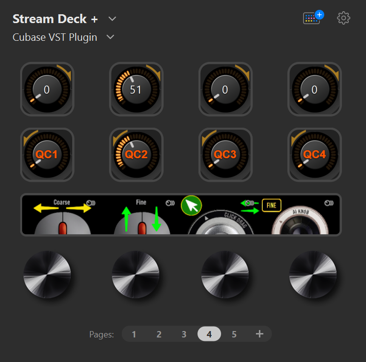 Cubase Pro Stream Deck Plus — sideshowfx