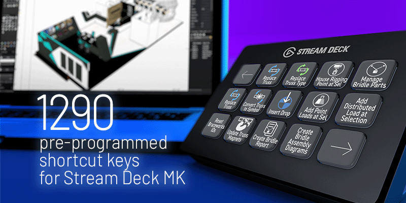 Vectorworks Spotlight Pro Stream Deck — sideshowfx