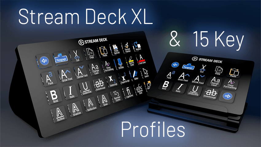 Microsoft Word Pro Stream Deck — sideshowfx
