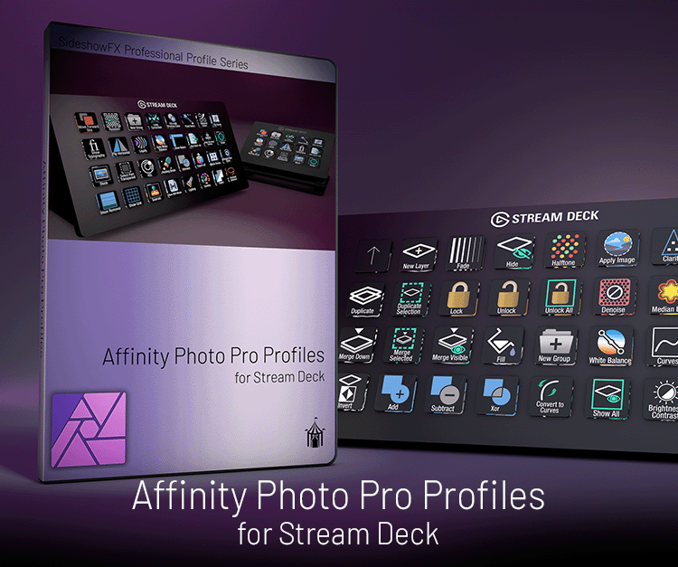 Affinity Photo Pro Stream Deck Profiles V2.0 | 600+ Custom Icons ...