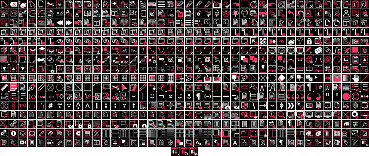 LB - InDesign Pro All Icons — sideshowfx