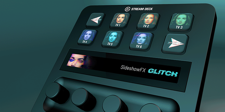 Photoshop Glitch Stream Deck — sideshowfx