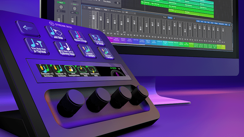 Logic Pro Stream Deck Plus — sideshowfx