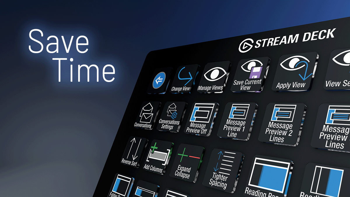 Microsoft Outlook Pro Stream Deck — sideshowfx