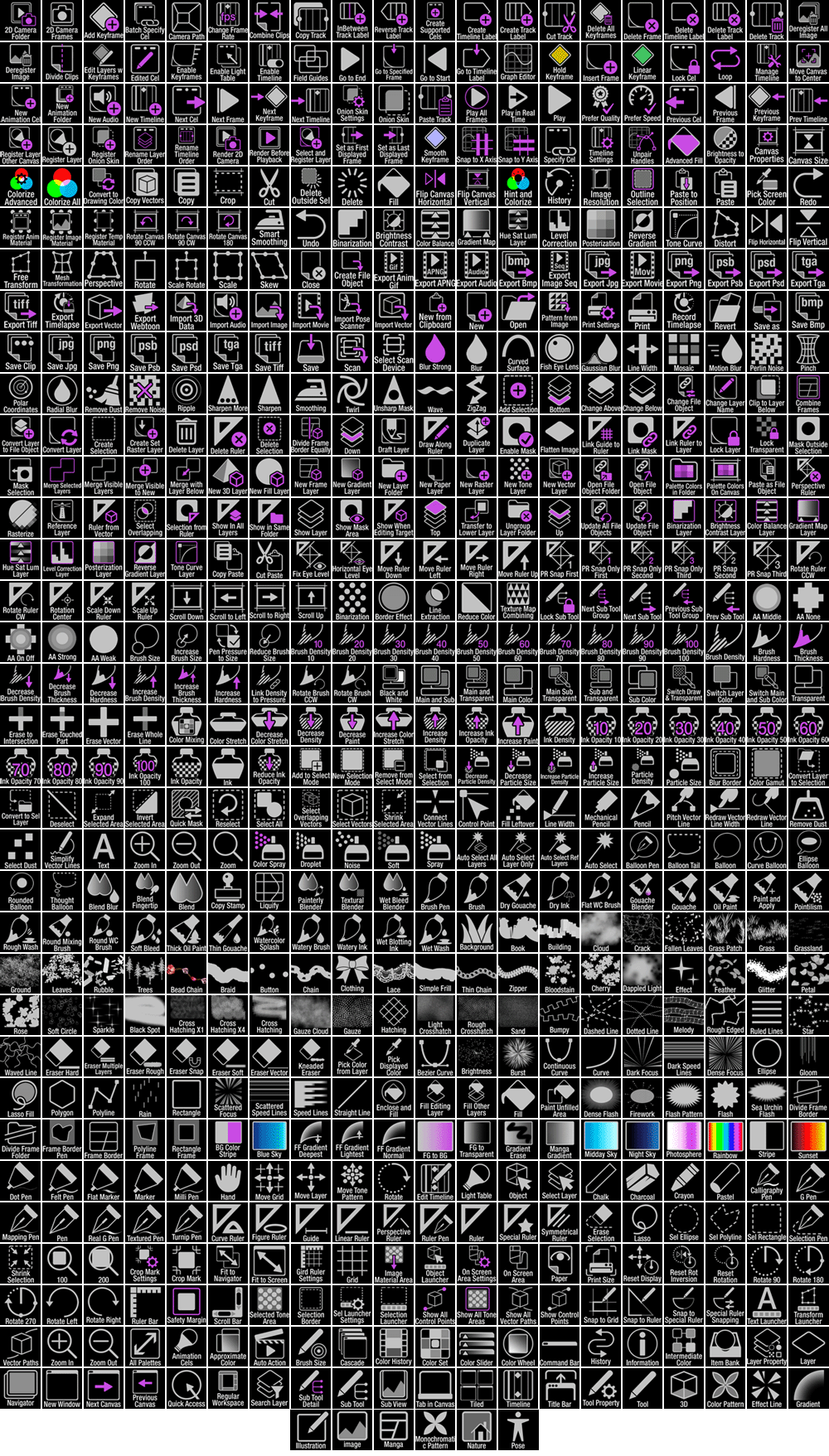 LB - CSP Pro All Icons — sideshowfx