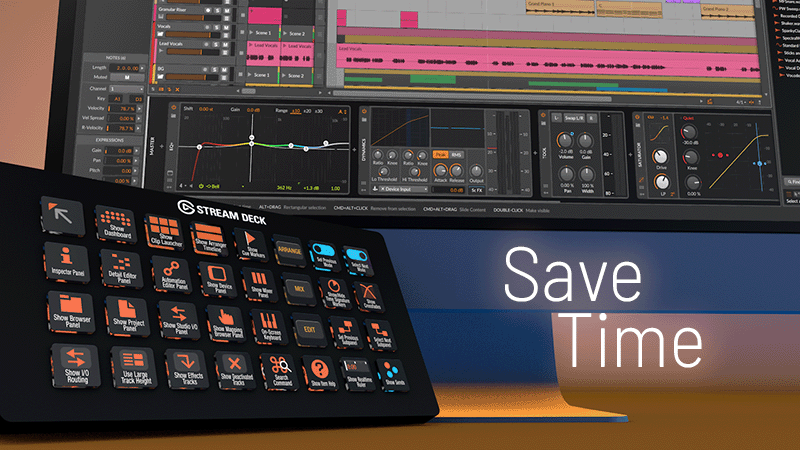 Bitwig Pro Stream Deck — sideshowfx