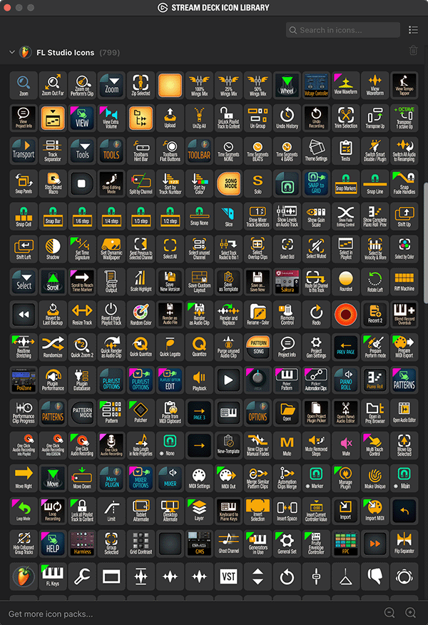 FL Studio Pro Profiles Stream Deck Win — sideshowfx
