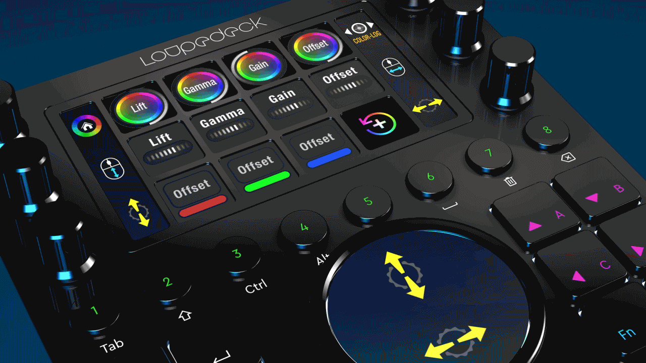 Davinci Resolve Color Panel Loupedeck — sideshowfx Davinci Resolve Color Panel Loupedeck — sideshowfx