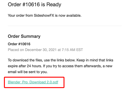 Update Request — sideshowfx