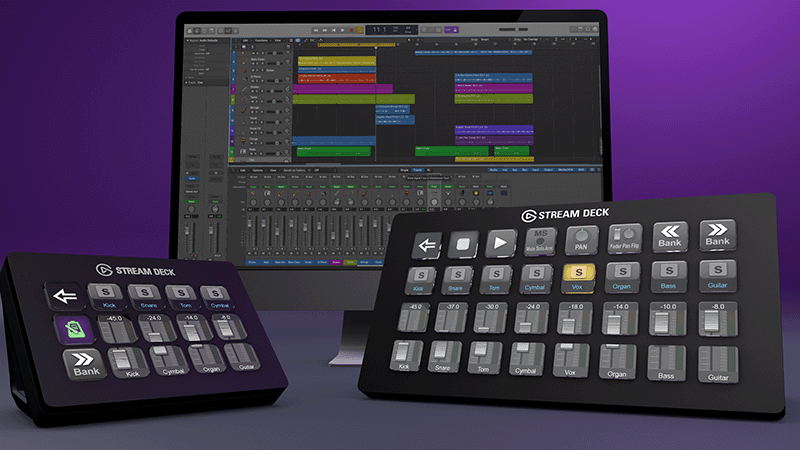 Logic Pro MC Stream Deck — sideshowfx