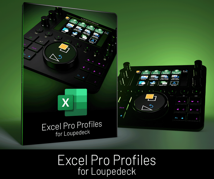 Excel Pro Profiles Loupedeck — sideshowfx