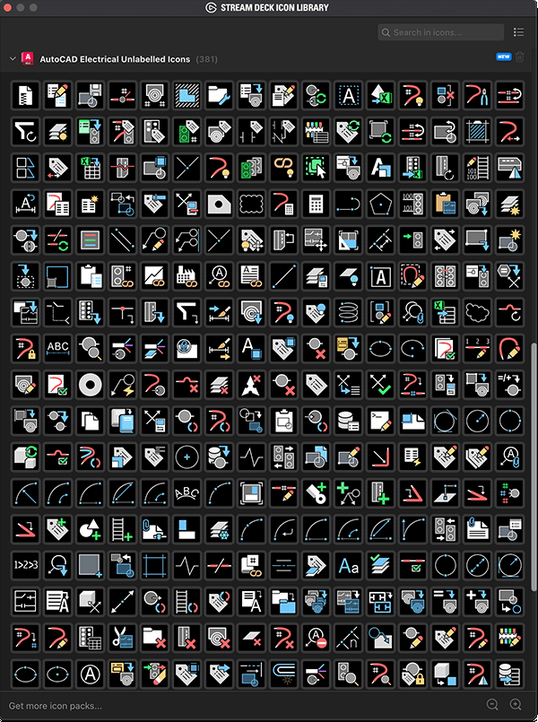 AutoCAD Pro Profiles Stream Deck Mac — sideshowfx
