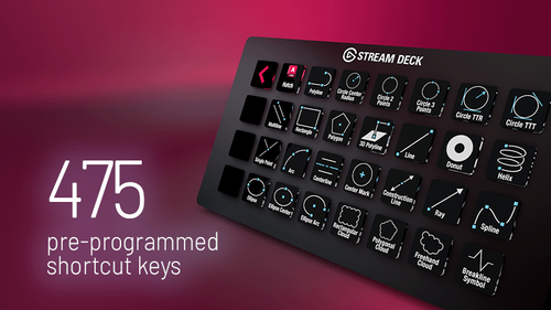 AutoCAD Pro Profiles Stream Deck Mac — sideshowfx