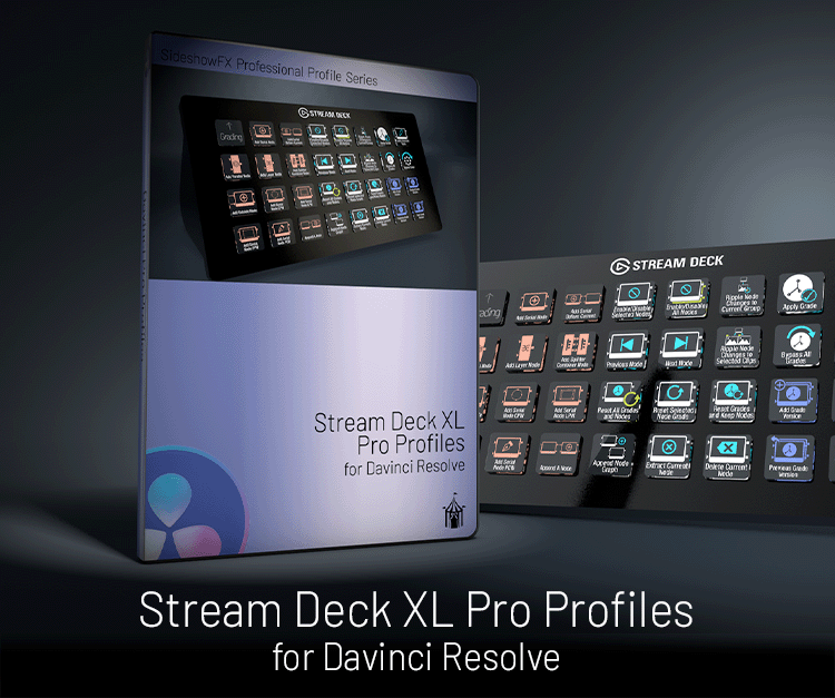 Davinci Resolve Pro Profiles SD XL — sideshowfx