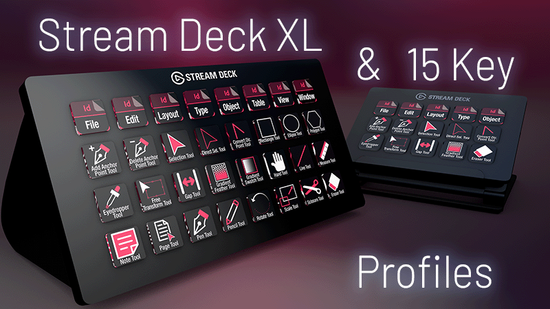 InDesign Pro Stream Deck — sideshowfx