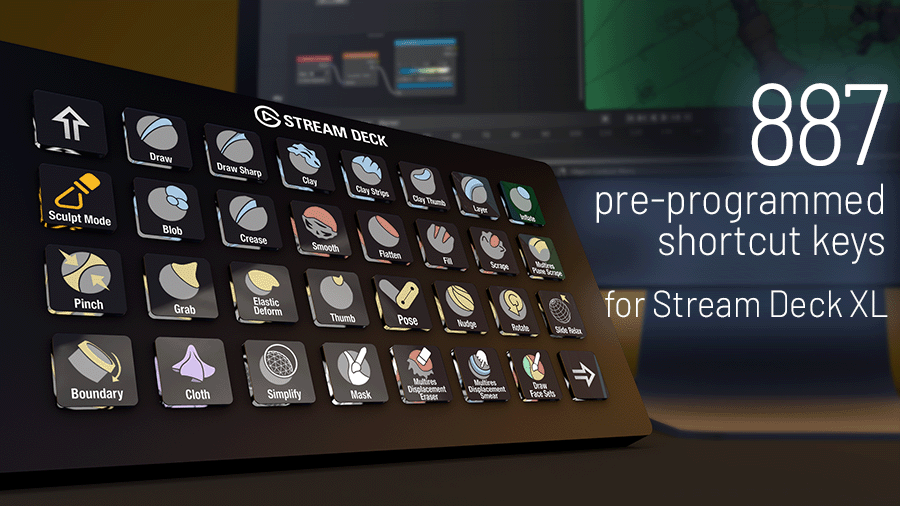 Stream Deck for Blender Pro Profiles - Boost Your Workflow — sideshowfx