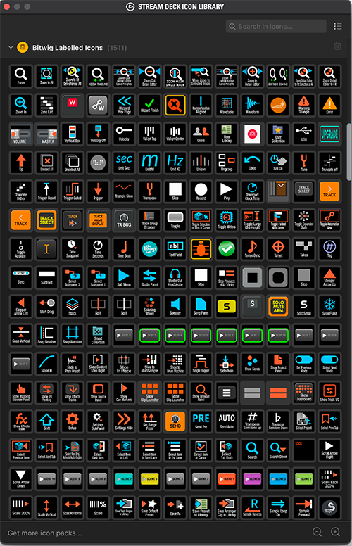 Bitwig Pro Stream Deck Plus — sideshowfx