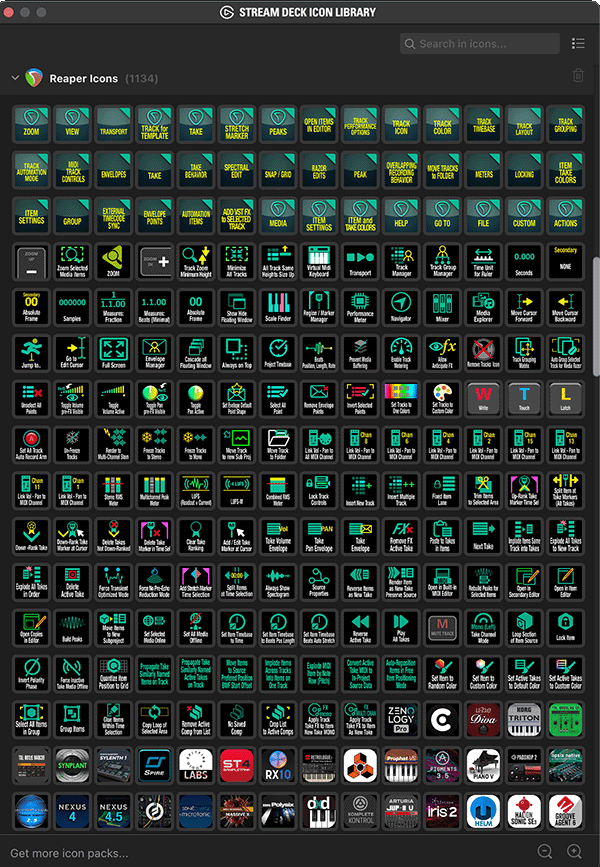 Reaper Pro Profiles Stream Deck Win — sideshowfx