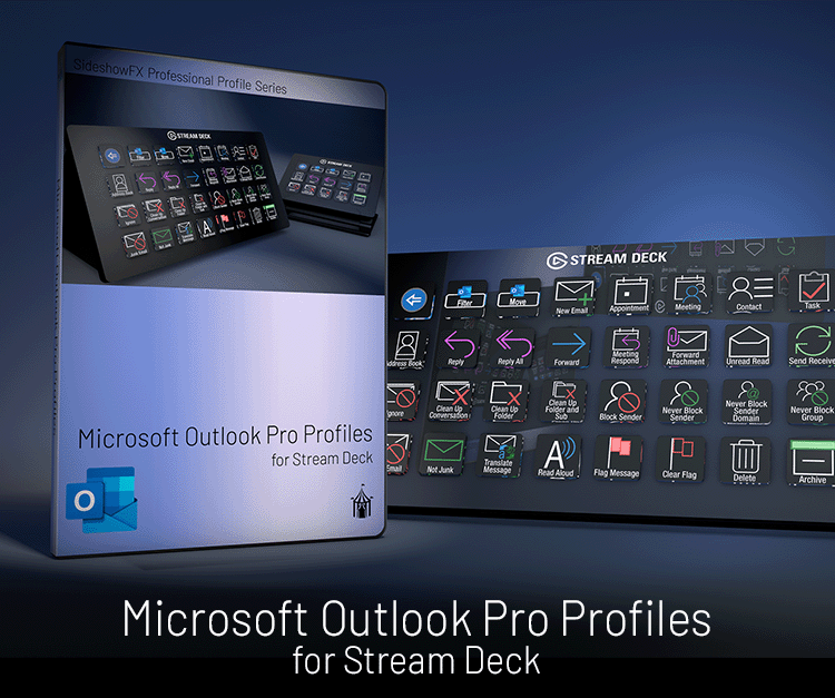 Microsoft Outlook Pro Stream Deck — sideshowfx
