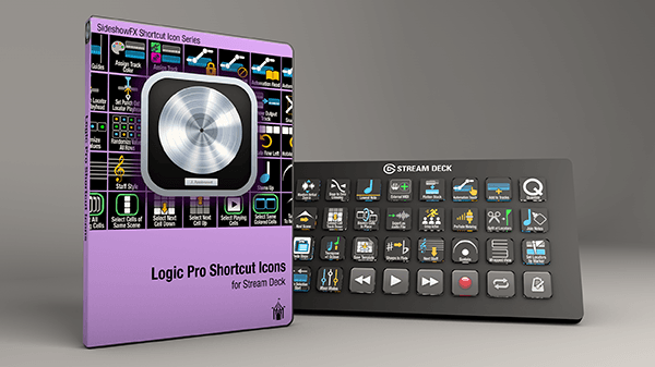 Stream Deck Logic Pro Custom Made Icons for Shortcut Keys — sideshowfx