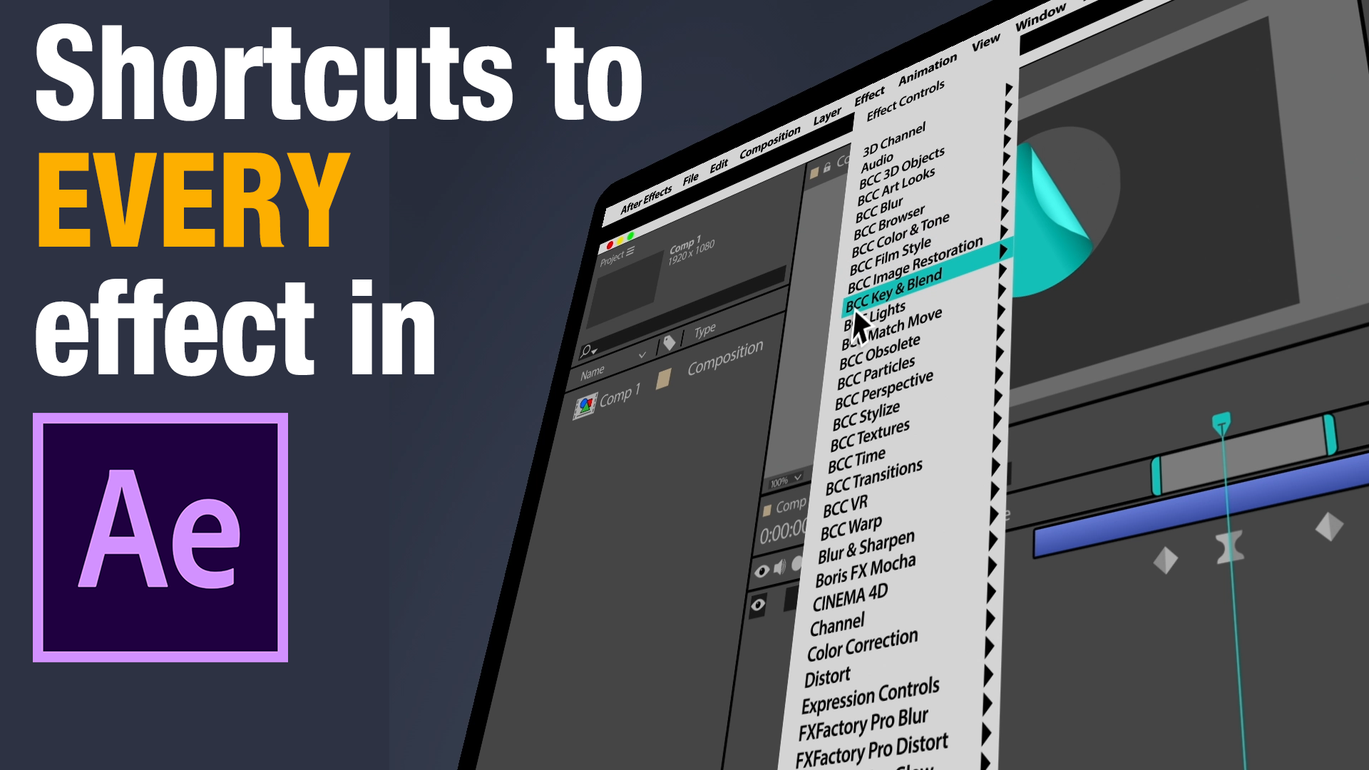 After Effects FX Pro Profiles for Stream Deck — sideshowfx