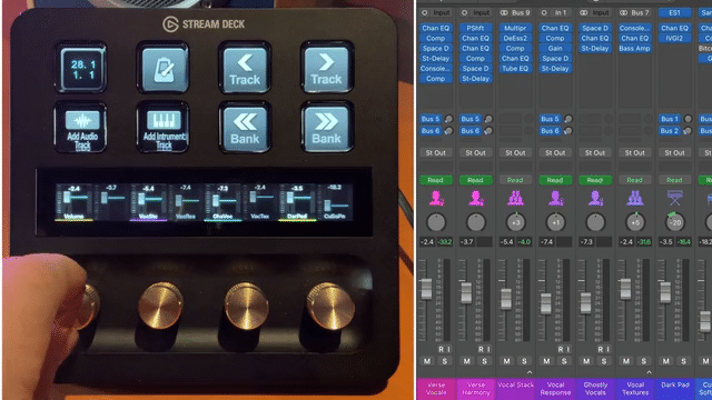 Logic Pro Stream Deck Plus — sideshowfx