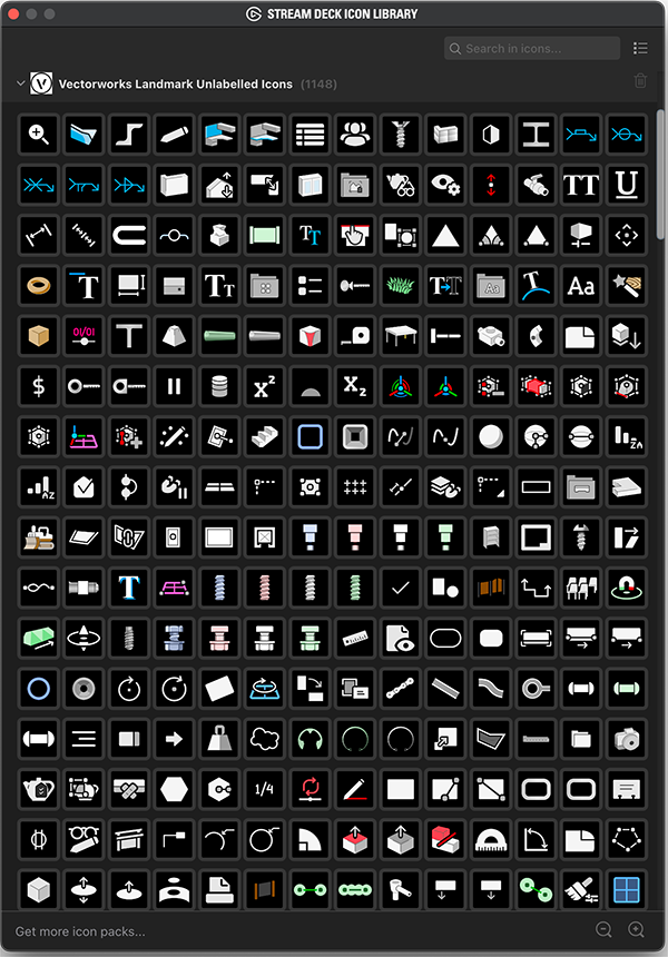 Vectorworks Landmark Pro Stream Deck — sideshowfx
