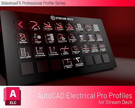 AutoCAD Pro Profiles Stream Deck Mac — sideshowfx