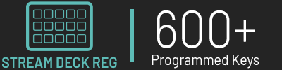 Stream Deck Premiere Custom Made Icons for Shortcut Keys — sideshowfx