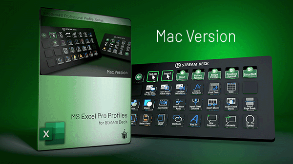 Stream Deck Excel Custom Made Icons for Shortcut Keys — sideshowfx