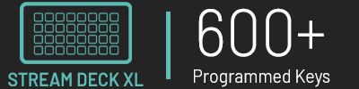 Stream Deck Premiere Custom Made Icons for Shortcut Keys — sideshowfx