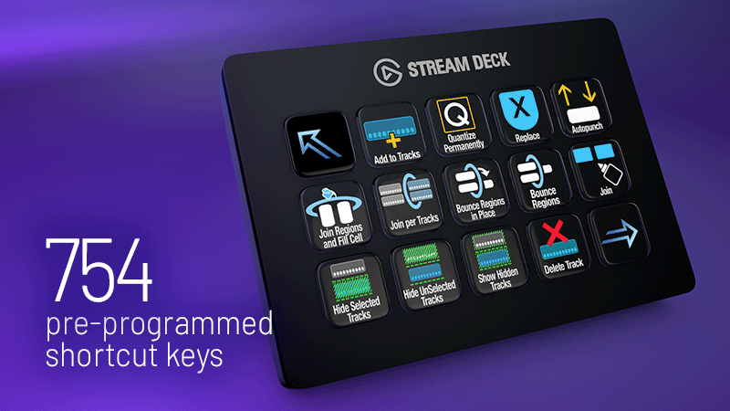 Logic Pro Profiles Stream Deck — sideshowfx