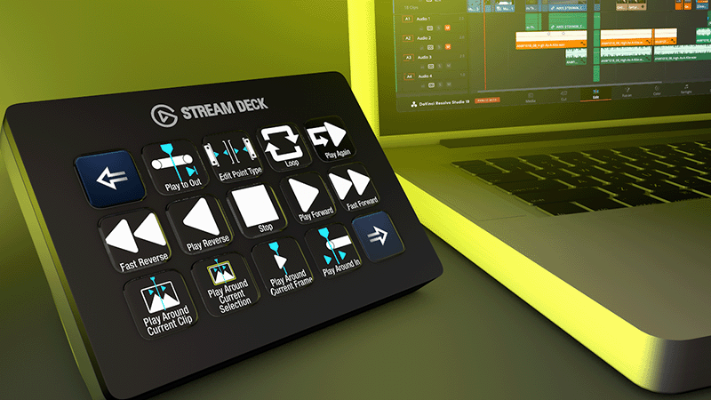 Stream Deck XL Edit for Davinci Resolve — sideshowfx