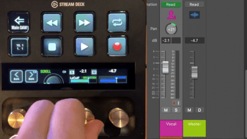 Logic Pro MC Stream Deck Plus — sideshowfx