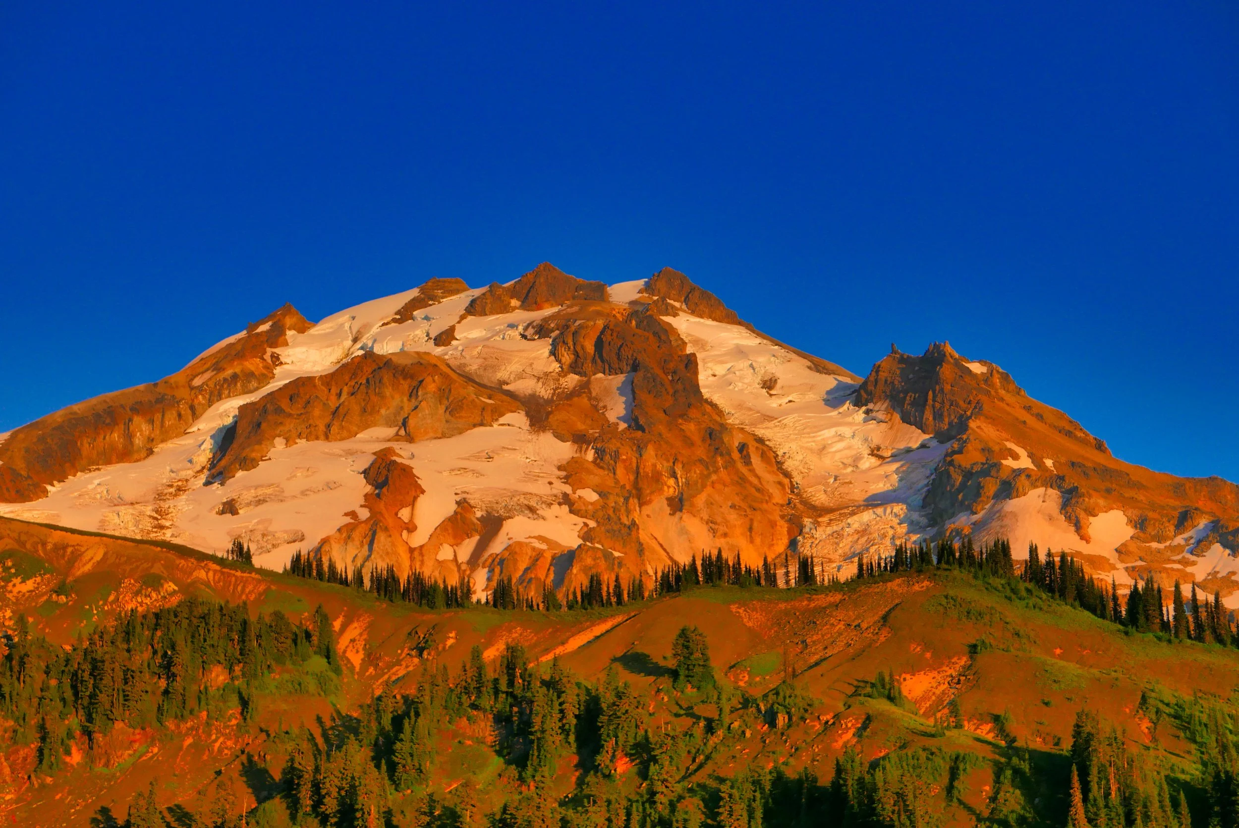 Alpenglow — Willis Wall