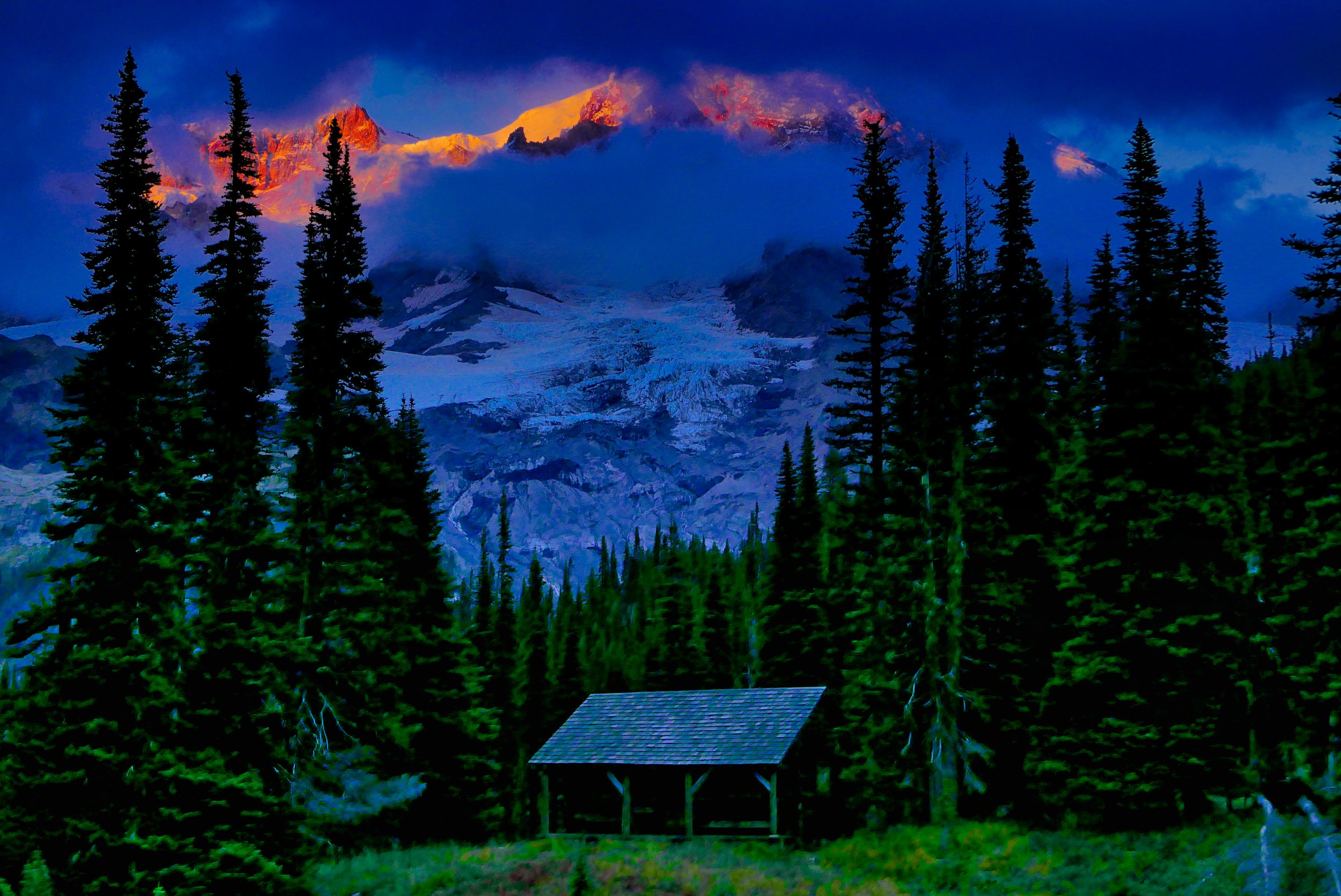 Alpenglow — Willis Wall