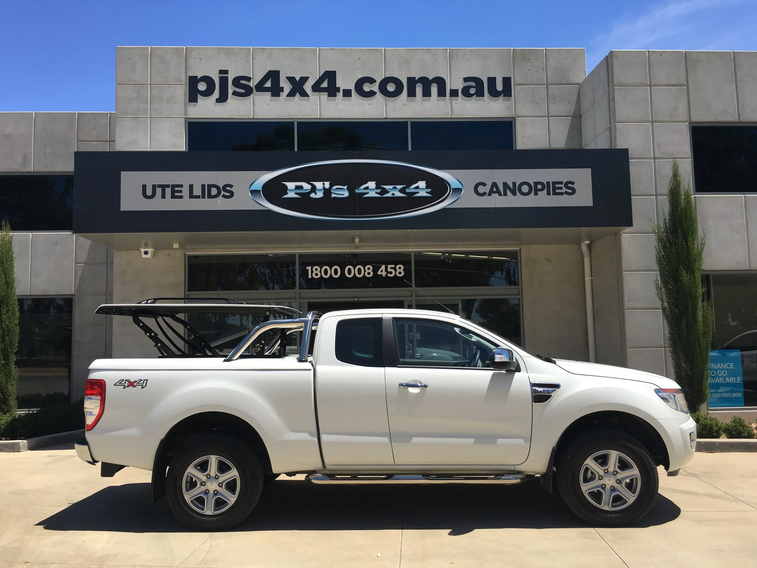 Ford Ranger UTE Hard Lid | Ford Ranger Hard Cover | PJS 4x4