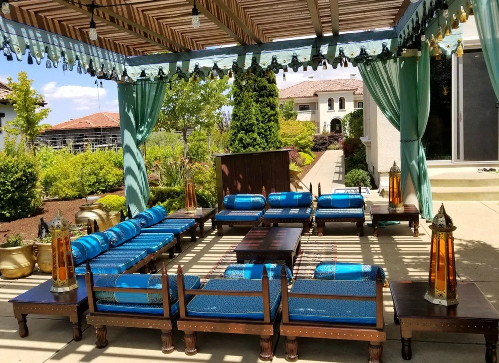 Raj Tents — Luxury Tent Rentals Los Angeles — Lounge Furniture
